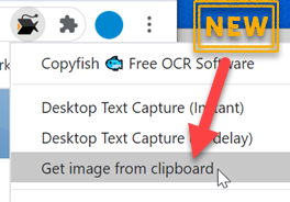 What's new: Copyfish Free OCR Software for Chrome, Firefox and Edge