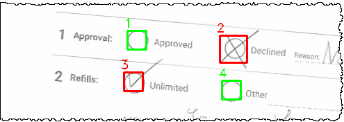Optical Mark Recognition (OMR) => Use OCR to get Checkbox state (checked or unchecked)